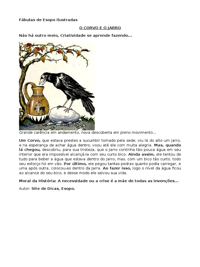 Fábulas De Esopo Ilustradas Pdf Vênus Marte