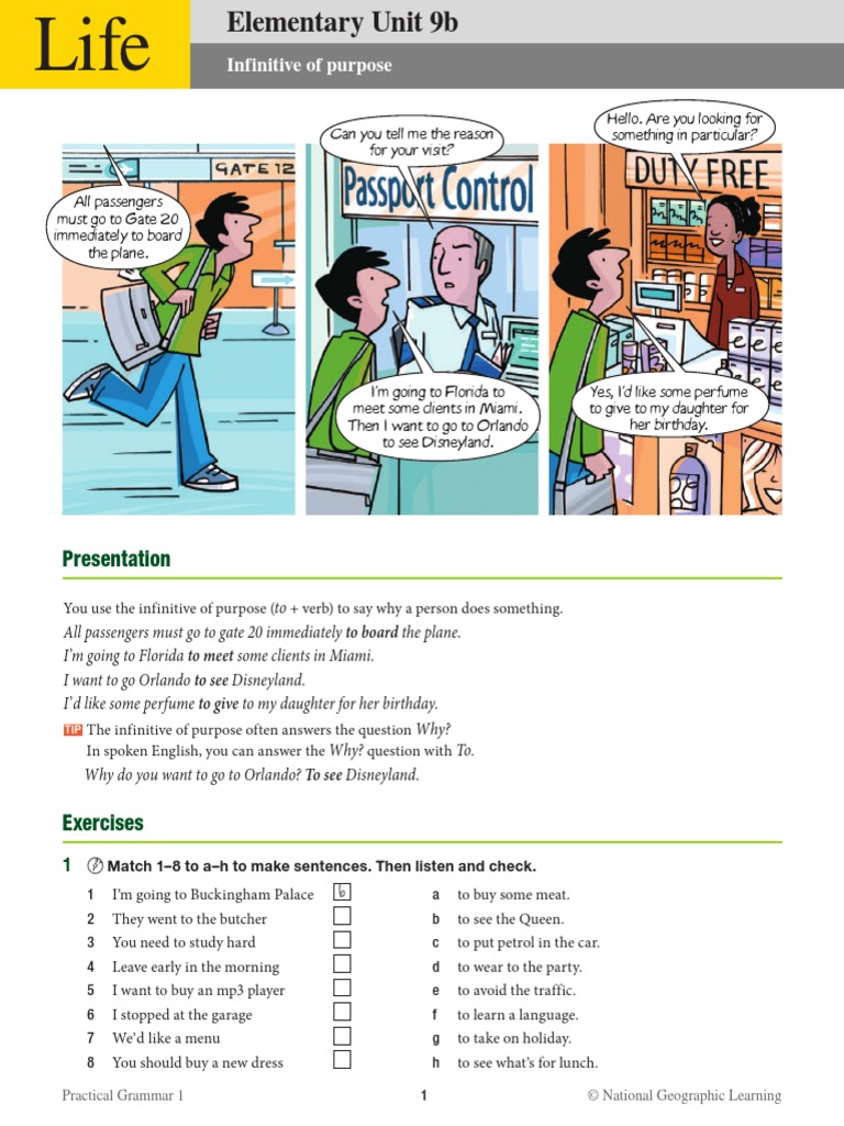 Elementary Unit 9b | PDF