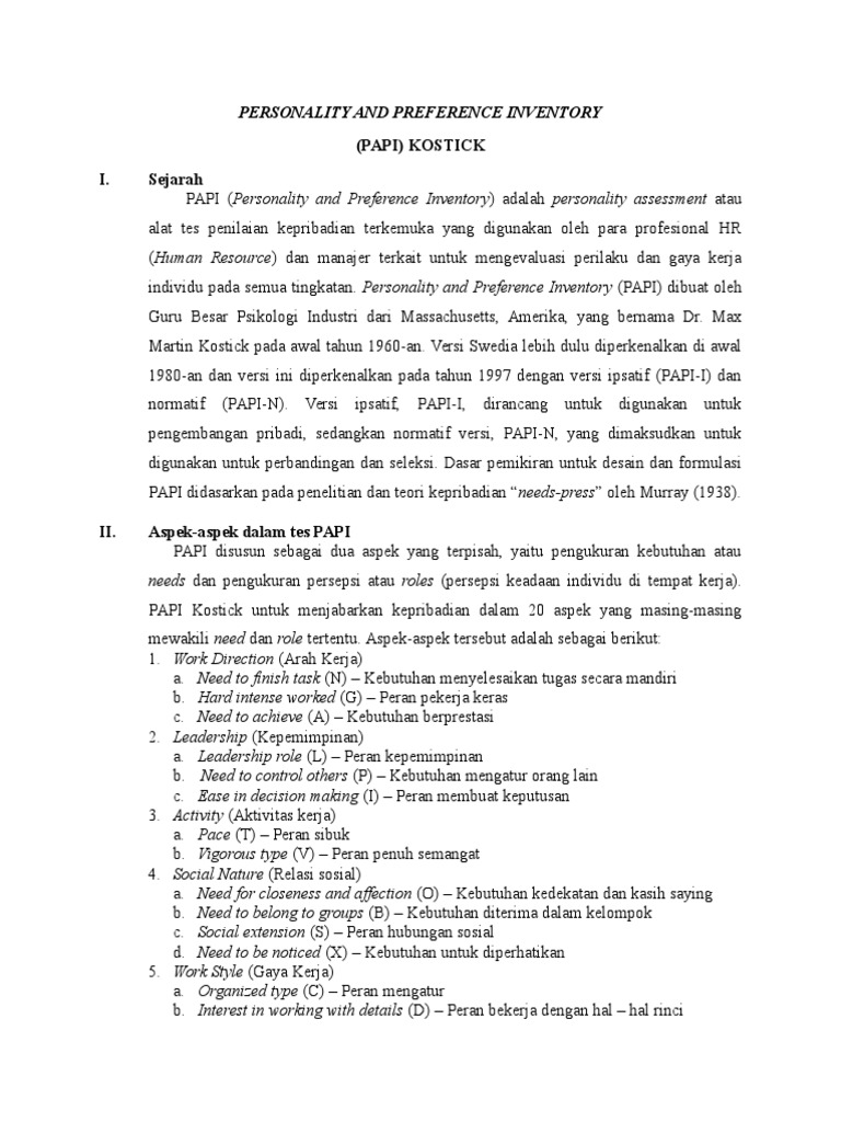 Seluk Beluk Papikostik | PDF | Metode & Bahan Ajar