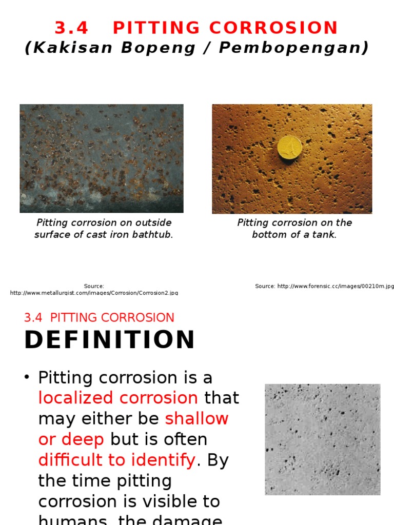 Understanding Pitting Corrosion: A Comprehensive Look at the Mechanism ...