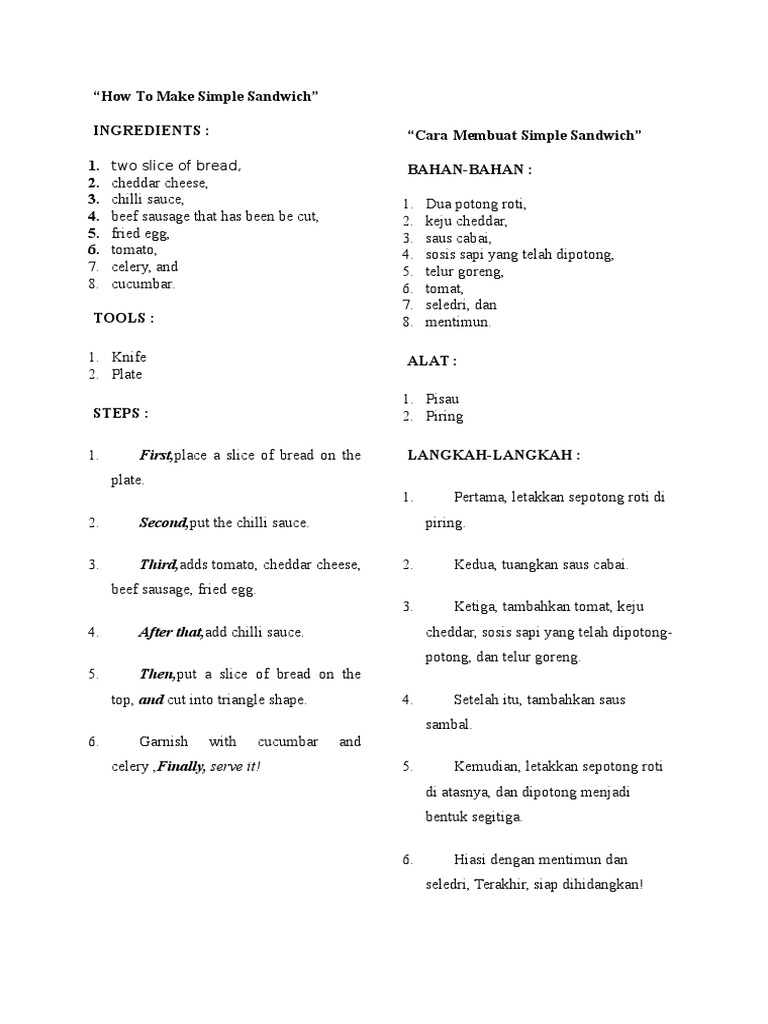how-to-make-simple-sandwich-pdf