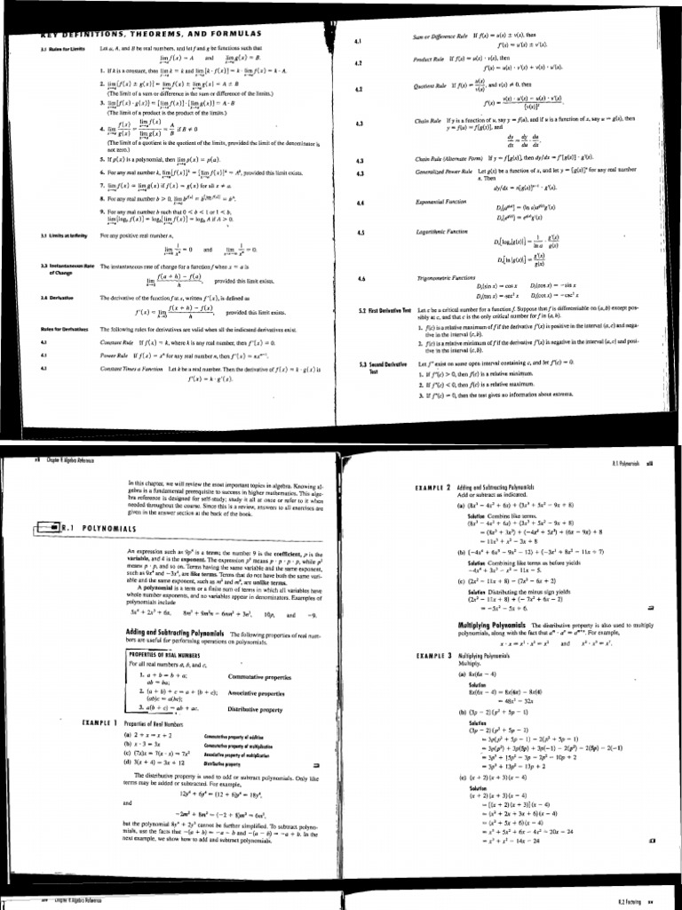 Calculus For The Life Sciences - Greenwell | PDF
