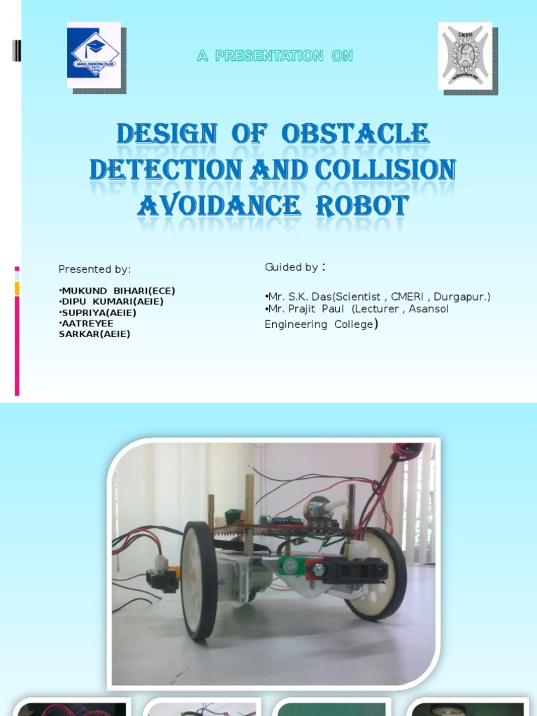 Design of Collision Detection and Obstacle Avoidance Robot | PDF ...