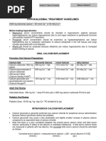 Electrolyte Repletion Guideline | PDF | Magnesium | Potassium