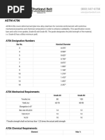Astm A706 | PDF | Materials Science | Mechanical Engineering