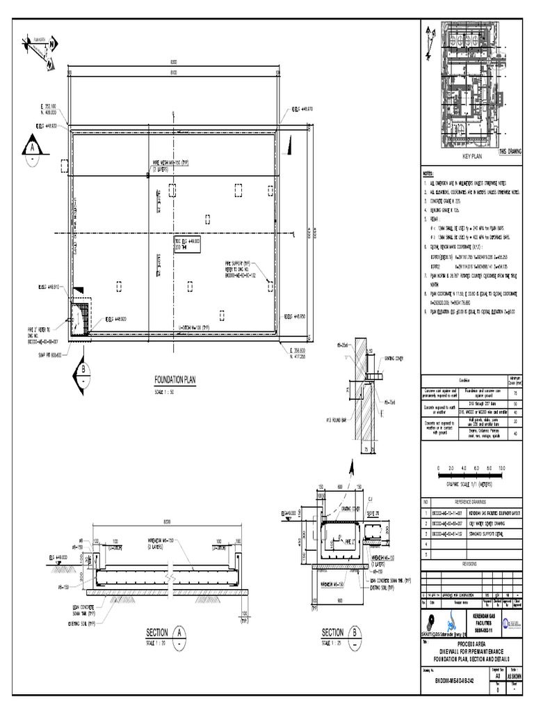 Bkdd00-Me-6d-6b-242 Dike Wall For Pipe Maintenance (Afc) | PDF ...