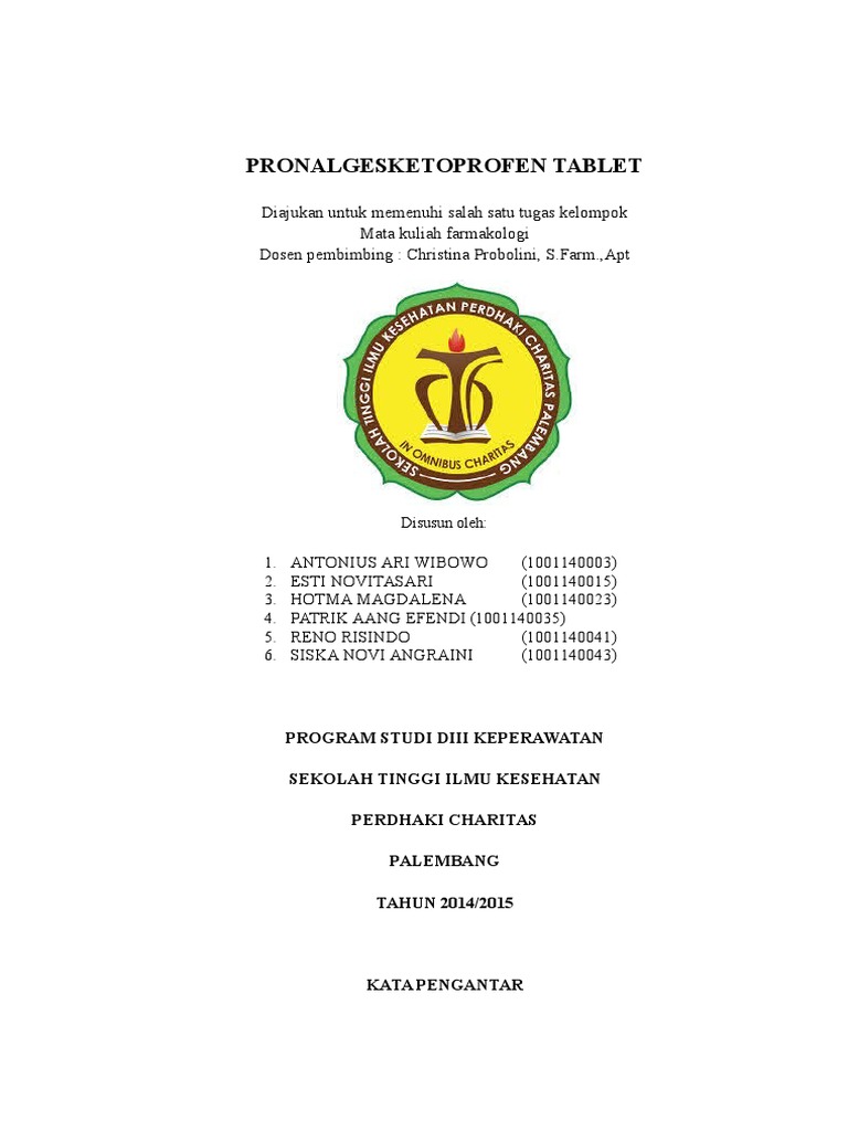 Makalah Pronalges | PDF | Pengembangan Diri | Kesehatan Holistik