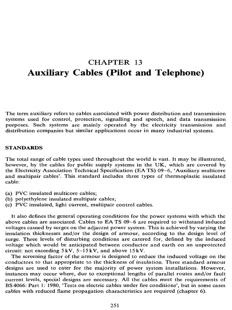 13 PDF | PDF | Cable | Insulator (Electricity)