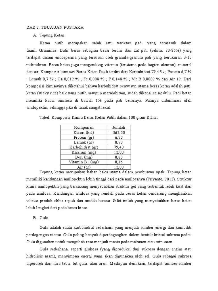 Bab 2 Roti Kue | PDF