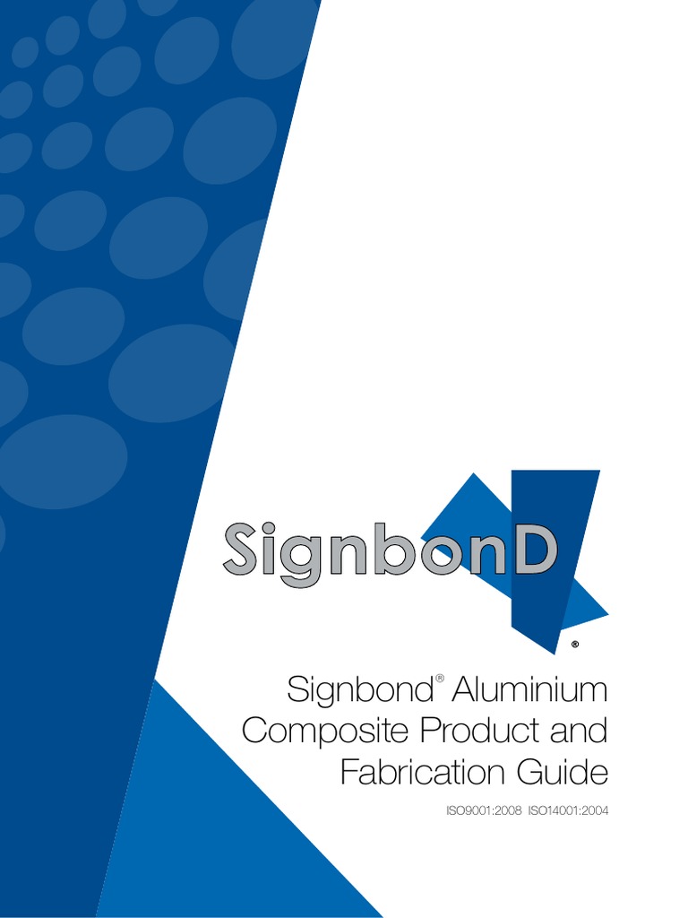 Guide to Fabricating and Processing Signbond® Aluminium Composite ...
