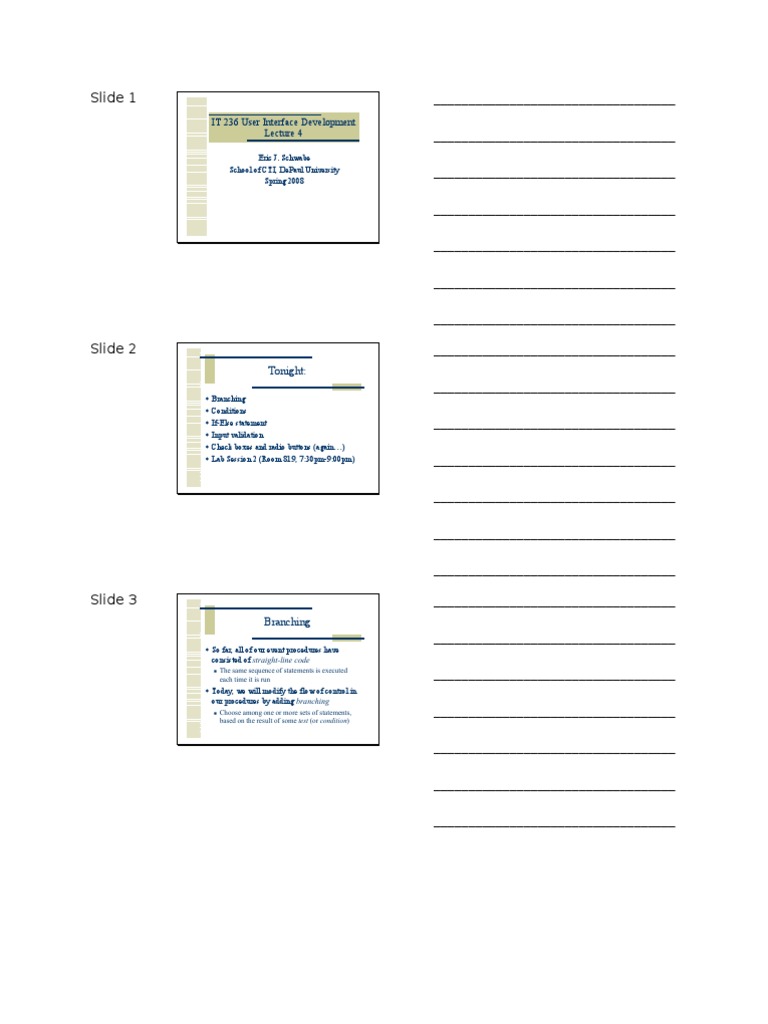 Lecture 4 Slides Pdf Boolean Data Type Areas Of Computer Science