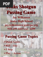 Trips Bunch Formation Pass Plays | PDF | Quarterback | Athletic Sports