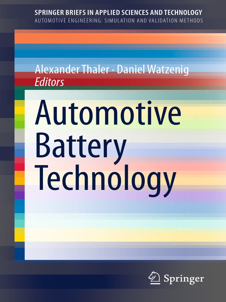 Automotive Battery Technology | PDF | Battery (Electricity) | Electric ...