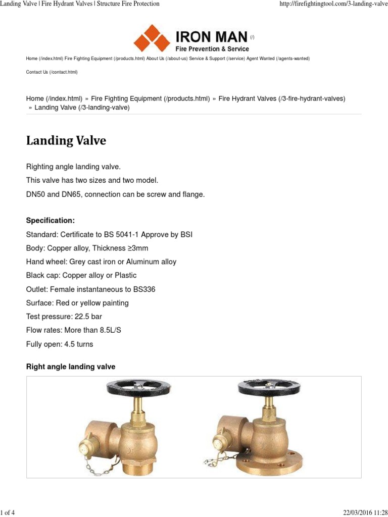 Landing Valve | PDF