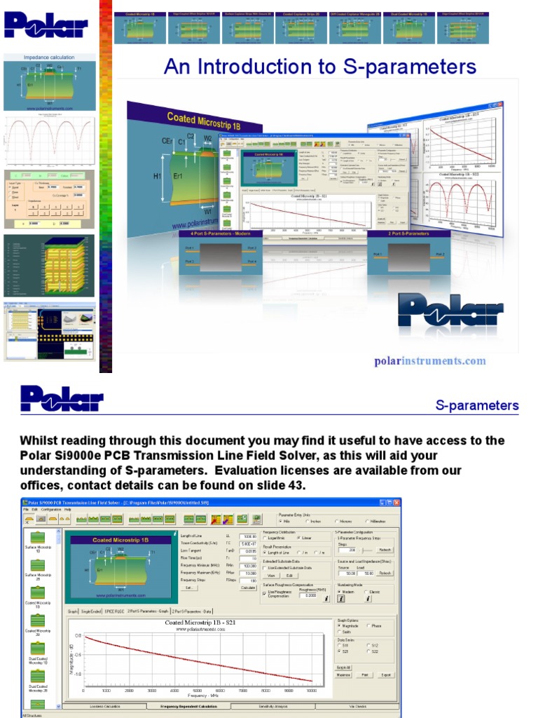 S Parameters Pdf Electrical Engineering Electronic Engineering