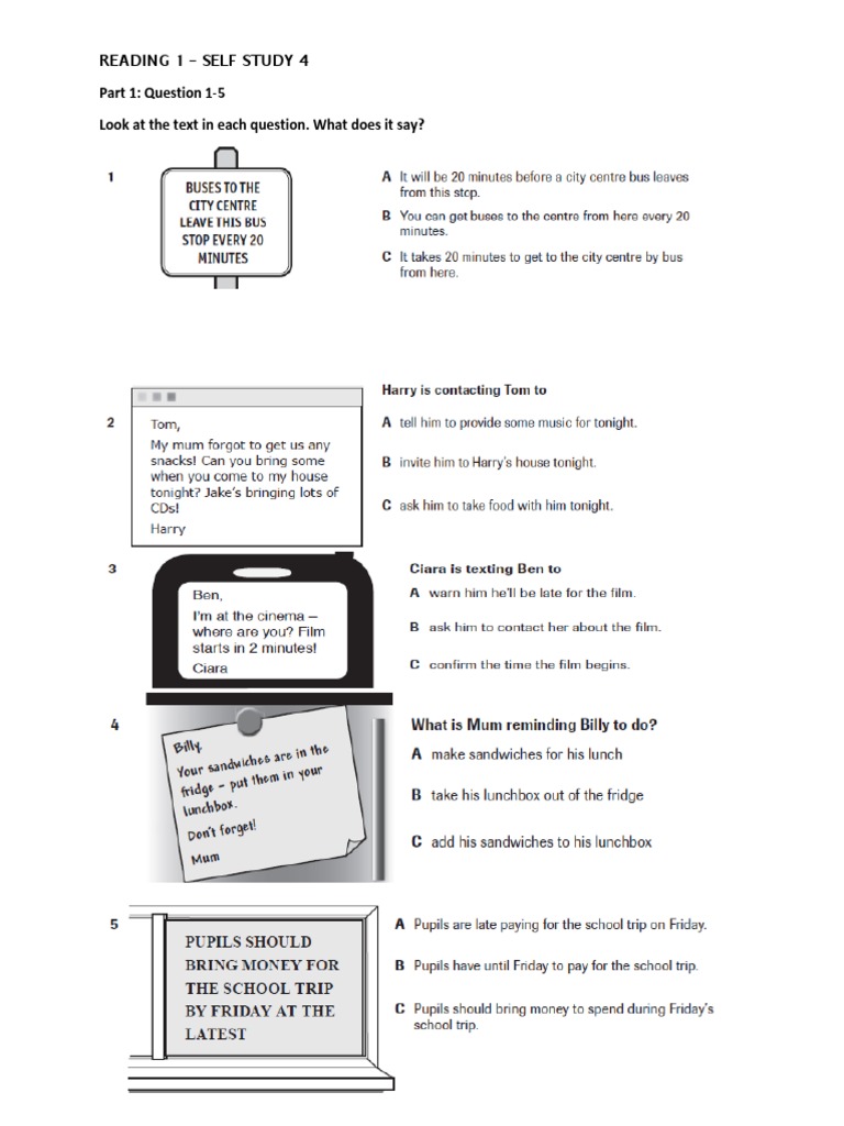 Self Study 4 Pdf Pdf