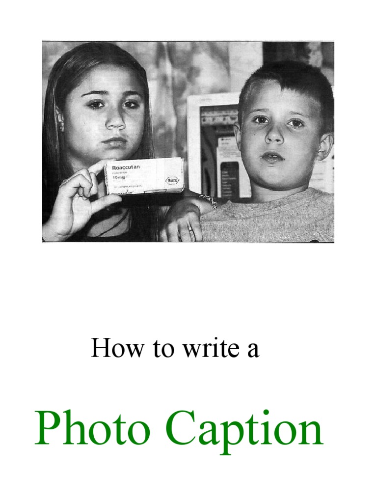 How to Write Effective Photo Captions | PDF