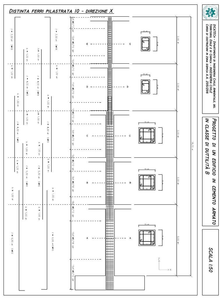 Distinta Pilastrata 10 Lungo X PDF | PDF
