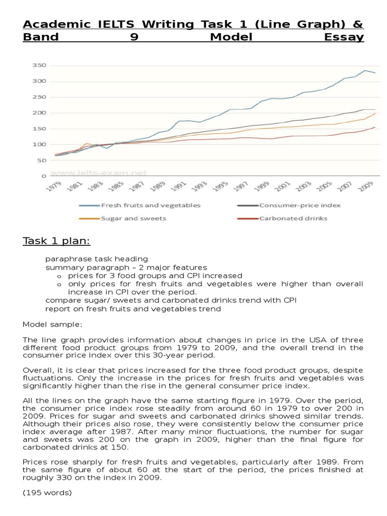IELTS Writing Task 1: Graphs & Charts | PDF | Finance & Money ...