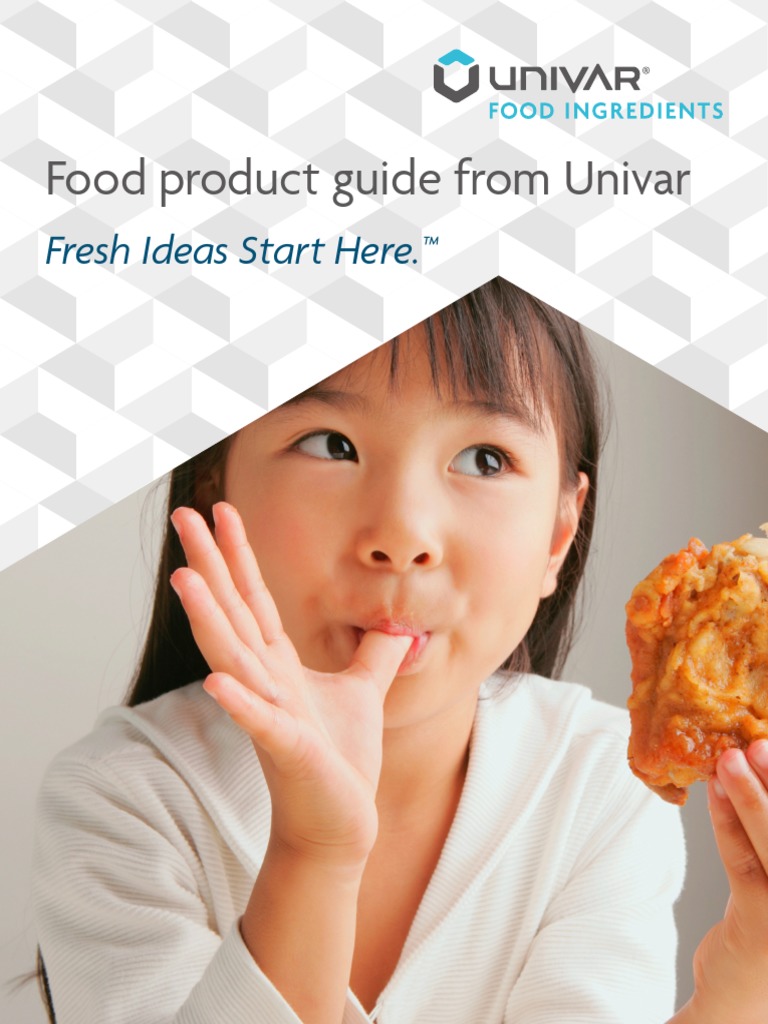 Univar Food Product Guide | PDF | Sodium | Potassium