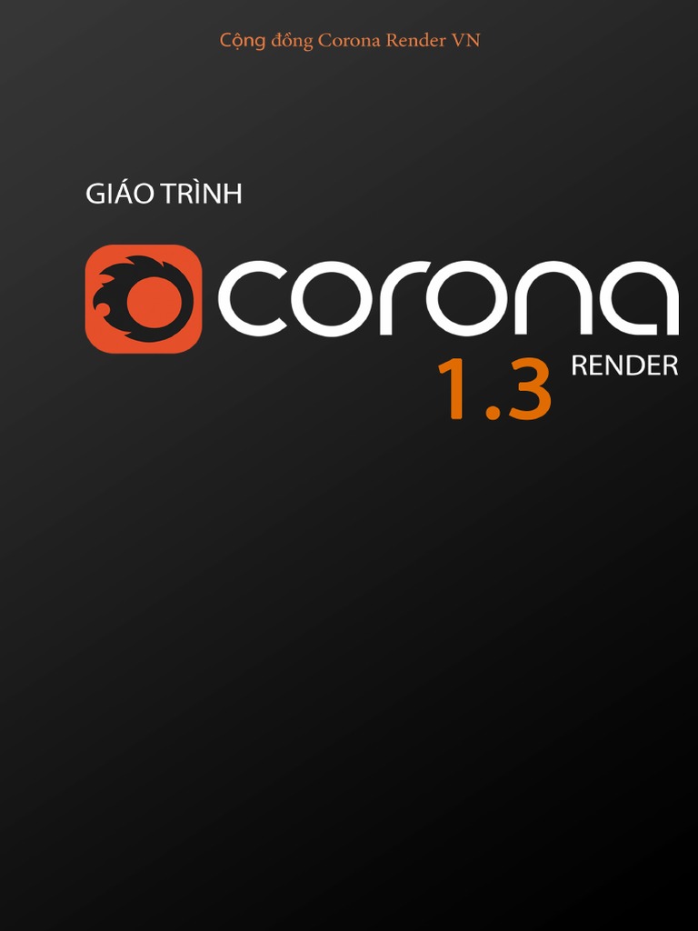 Giáo Trình Corona Render PDF | PDF