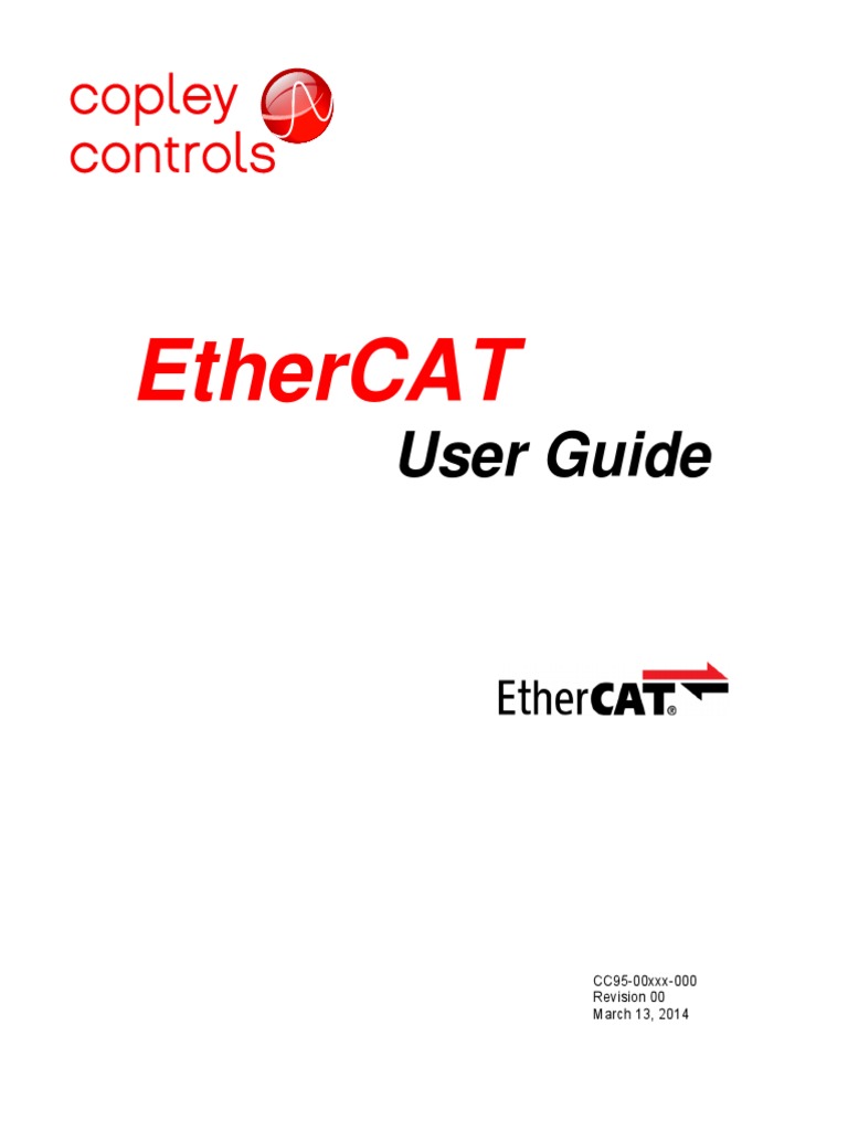BECKHOFF - TC2 TC3 - EtherCat User Guide | PDF | Network Interface Controller | Computer Network