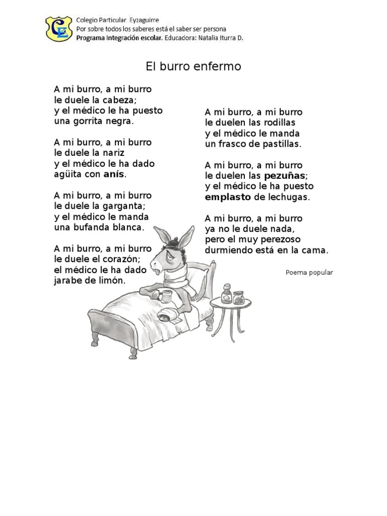 El Burro Enfermo | PDF