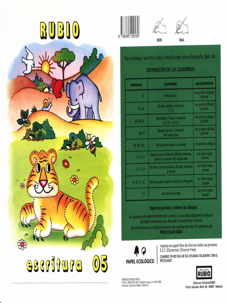 Caligrafia Rubio 05 PDF | PDF