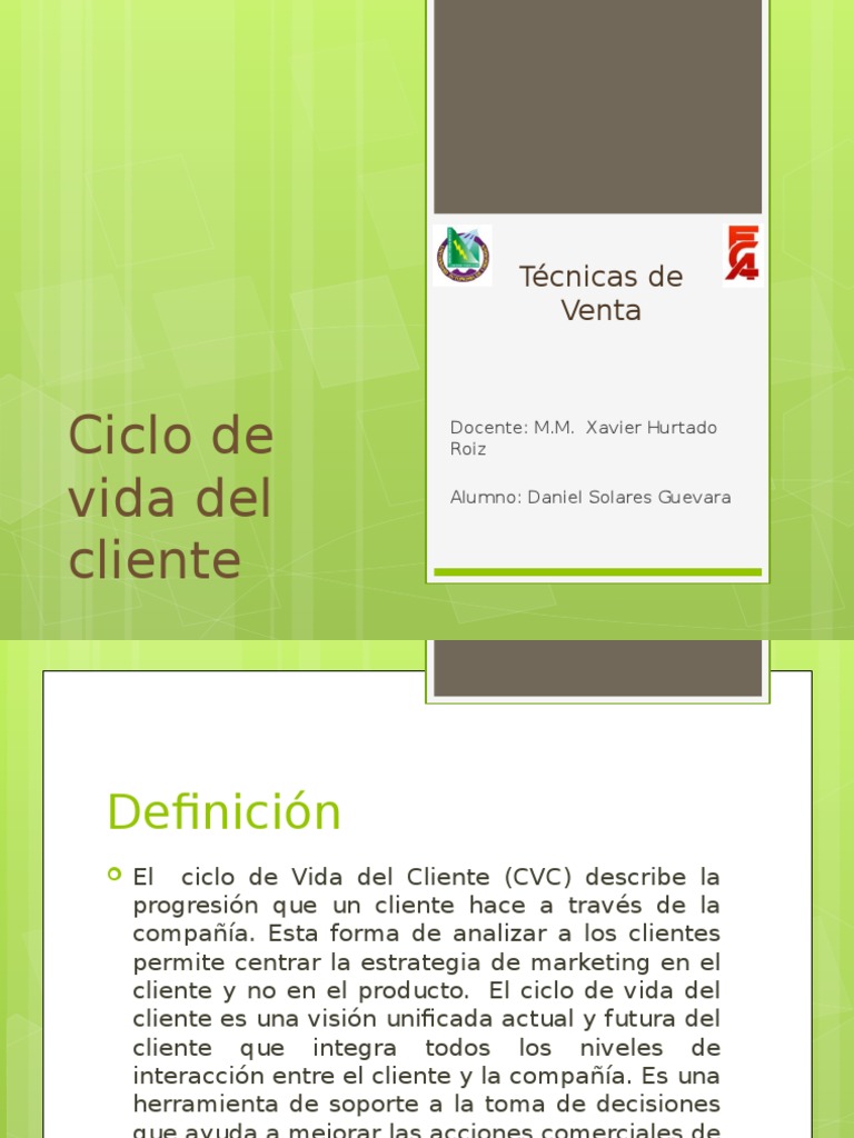 Ciclo de Vida Del Cliente | PDF | Vida | Marketing