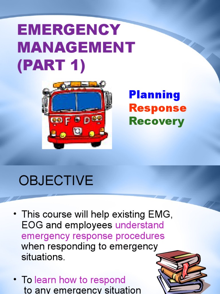 1 - ERP - Crisis | PDF | Emergency | Personal Protective Equipment