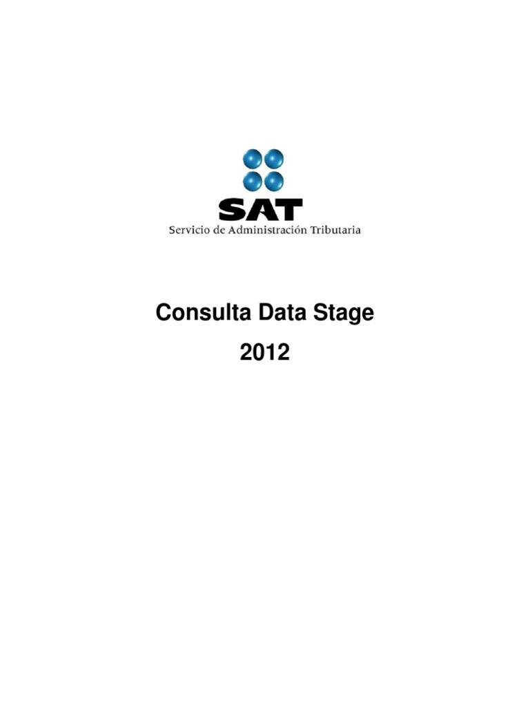 Consulta sobre Data Stage SAT | PDF | aduana | Economias