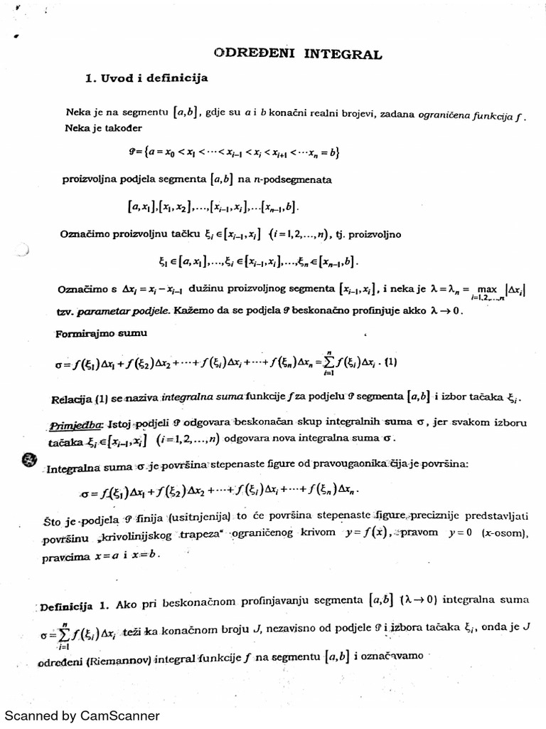 Matematika 2 Usmeni | PDF