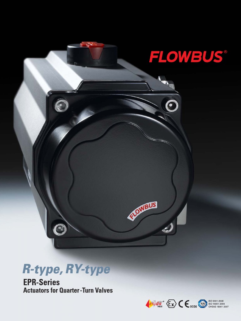 EPR Series Catalogue | PDF | Actuator | Valve