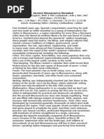 MesoAmerica Civilizations Study Guide | PDF | Maya Civilization ...