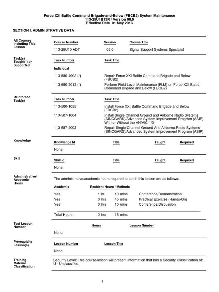 FBCB2 Maintenance | PDF | Troubleshooting | Electrical Connector