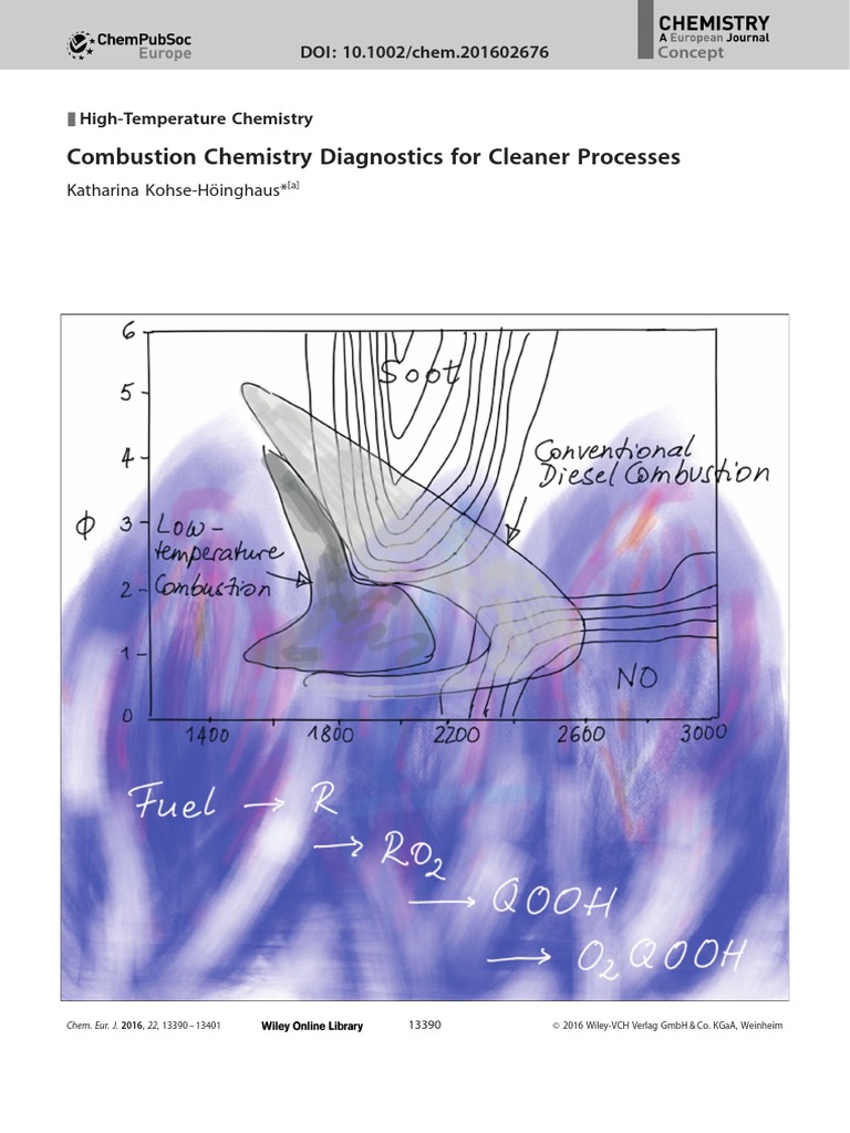 Cleaner Combustion Chem201602676 | PDF | Exhaust Gas | Combustion