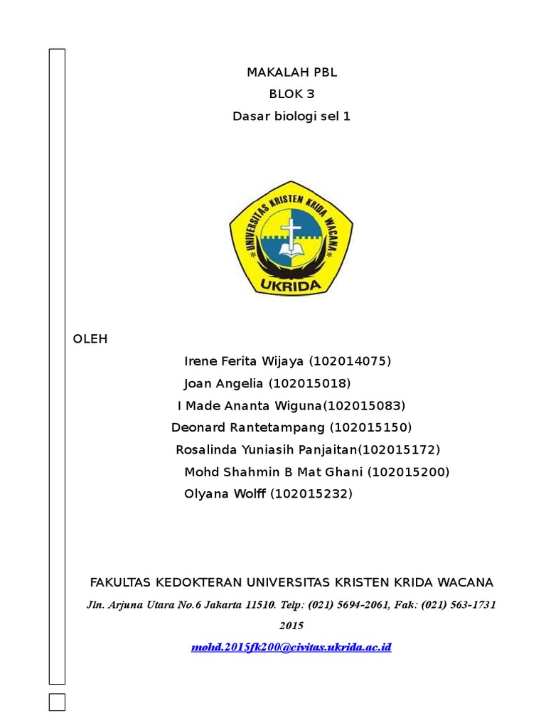 PBL Blok 4 | PDF