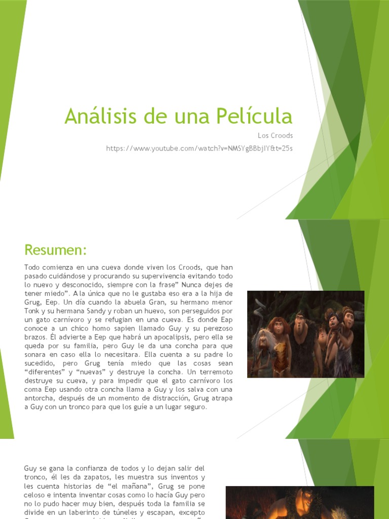 Análisis de Una Película | PDF