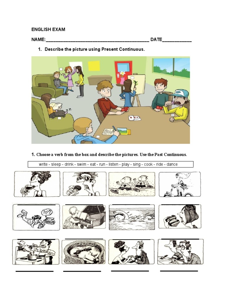 Present Simple Test | PDF
