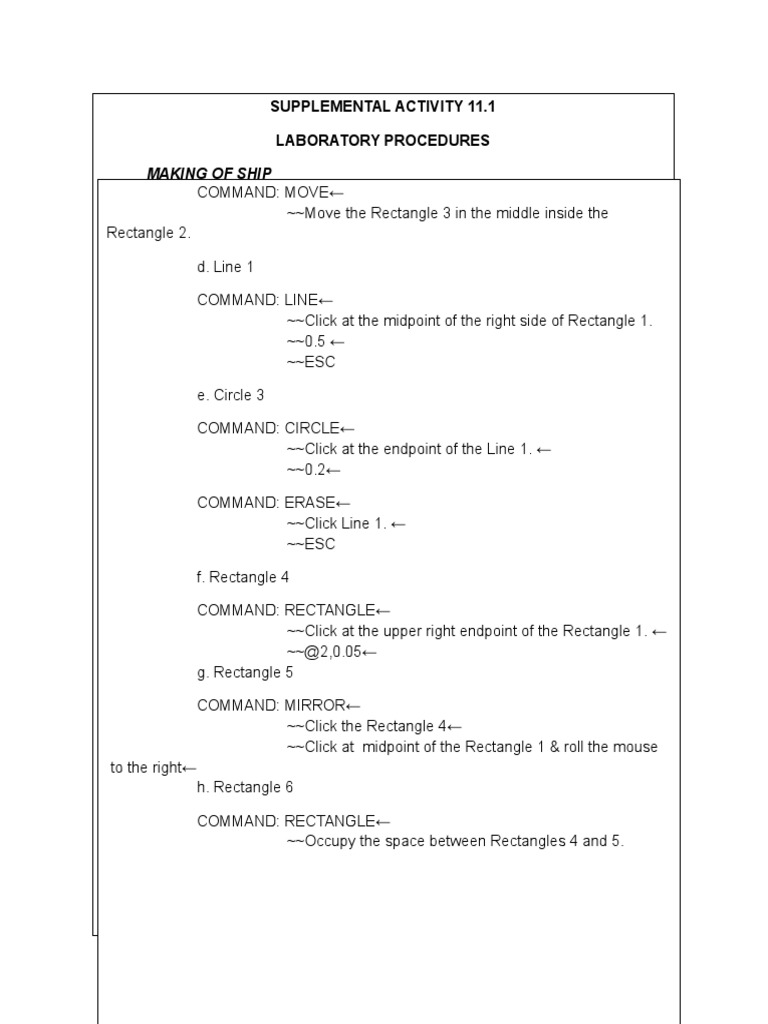 Supplemental Activity 11 | PDF | Elementary Geometry | Geometry