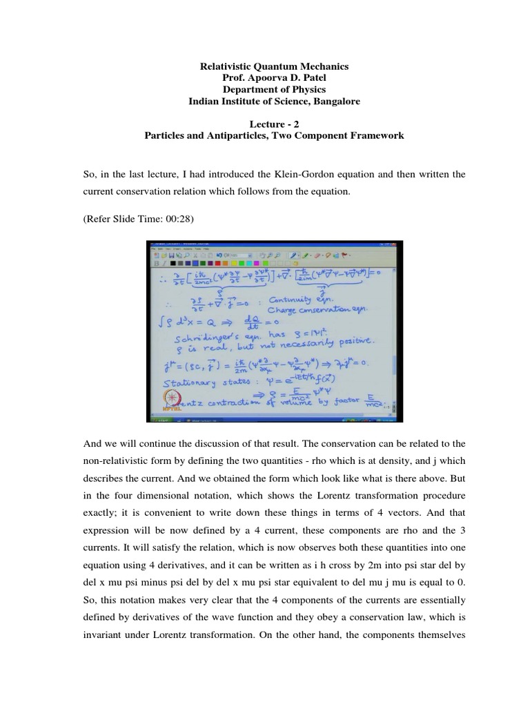 Lec 2 | PDF | Wave Function | Matrix (Mathematics)