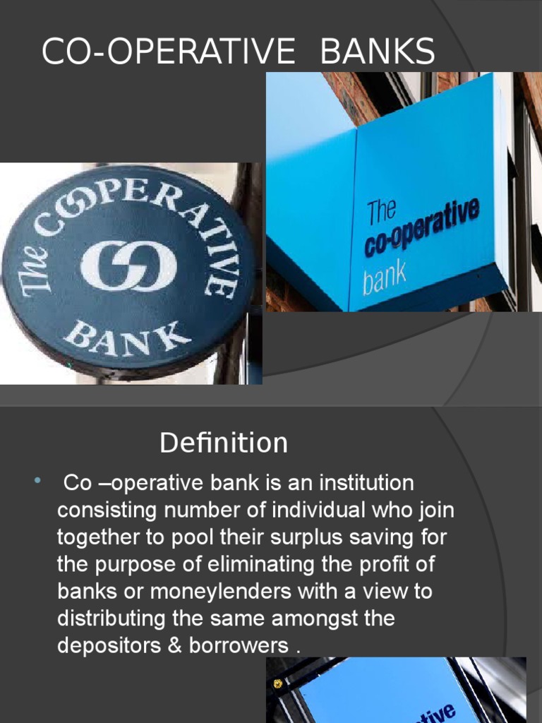Co-Operative Banks | PDF
