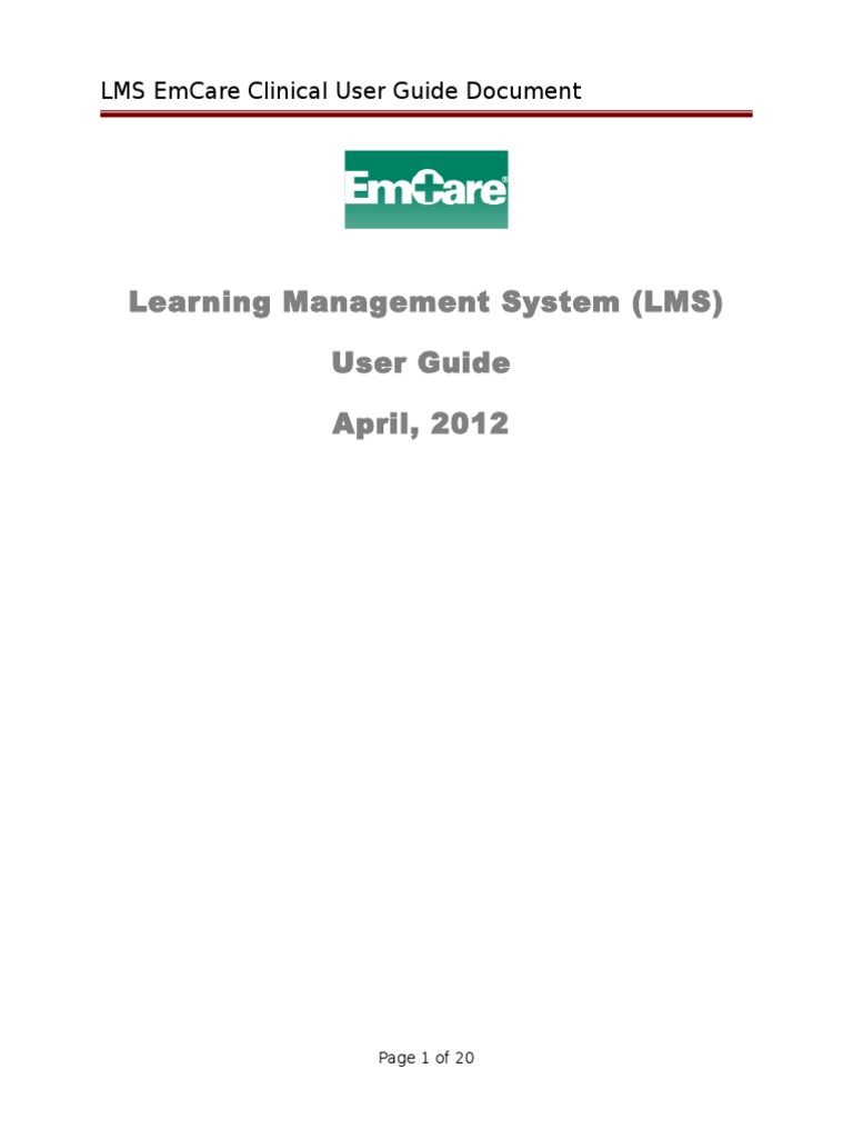 SuccessFactors LMS Clinical User Guide 2012 | PDF | Web Browser ...