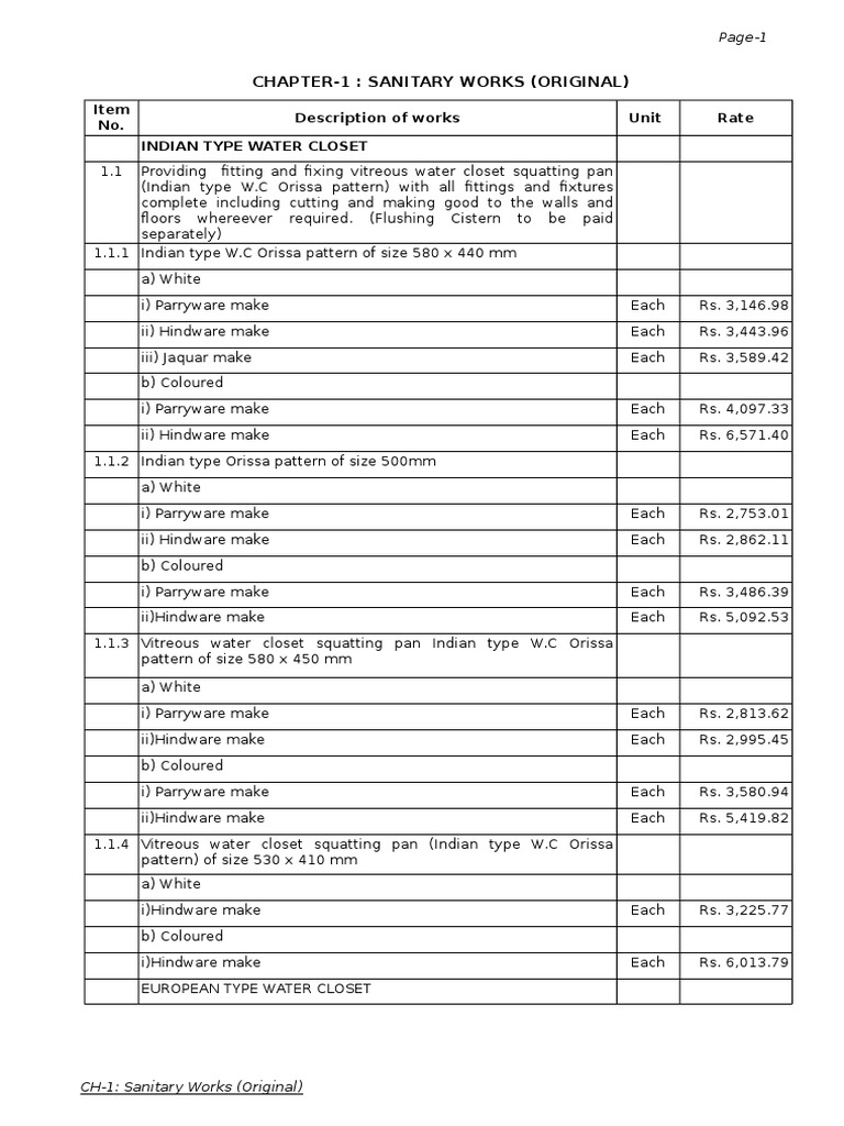 SOR-Vol 2 - Print | PDF | Plumbing | Hydraulic Engineering