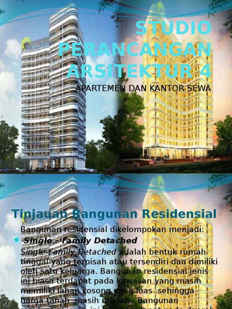 Studio Perancangan Arsitektur 4 | PDF