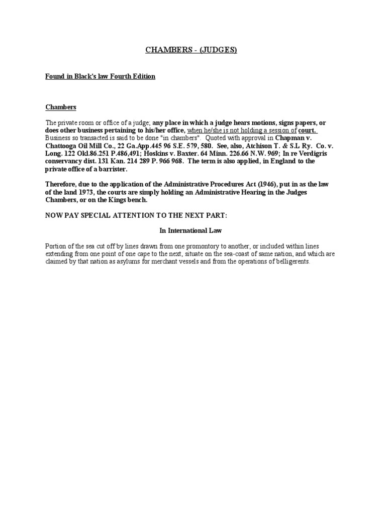 1 8 03 Judges Chambers | PDF | Sovereign State | Citizenship