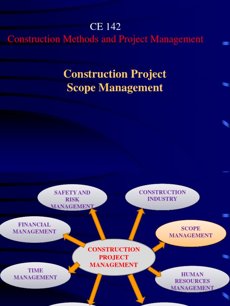 Construction Methods and Project Management | PDF