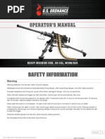 M60 Technical Manual | PDF | Machine Gun | Cartridge (Firearms)