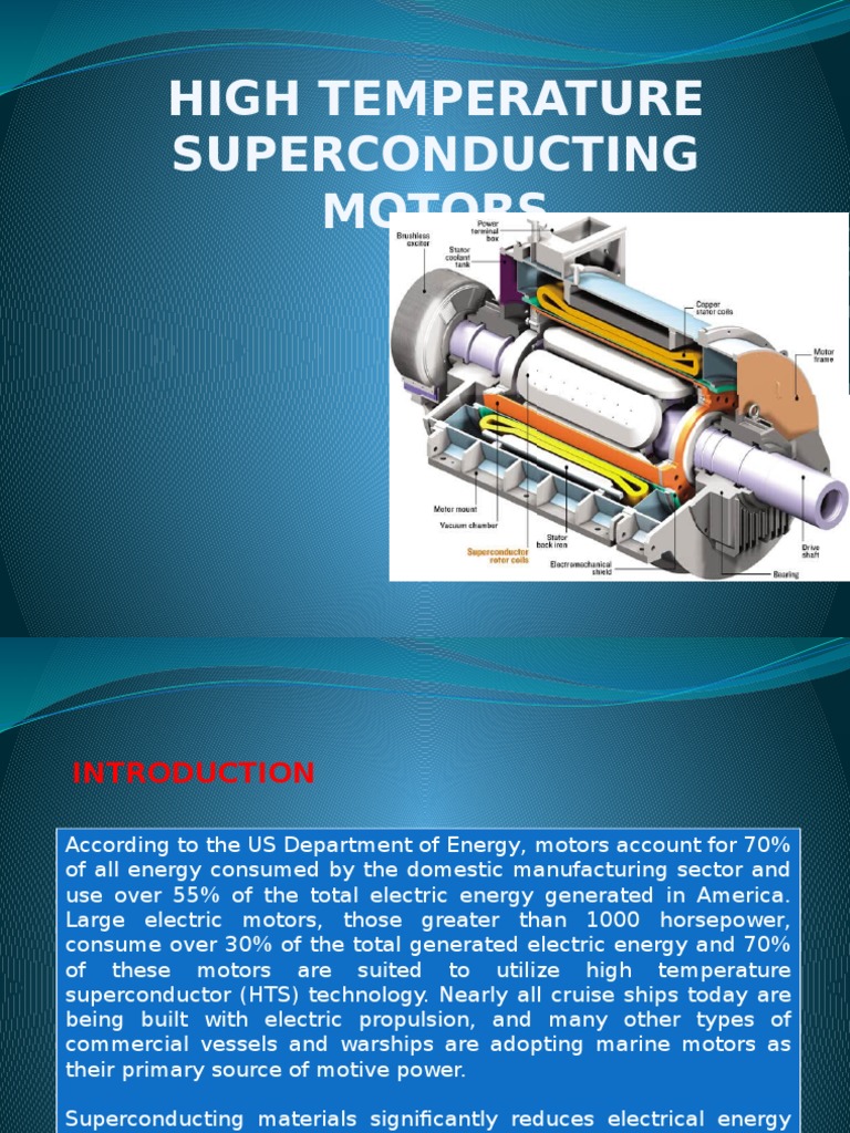 HTS Motors | PDF | Physical Quantities | Electrical Components