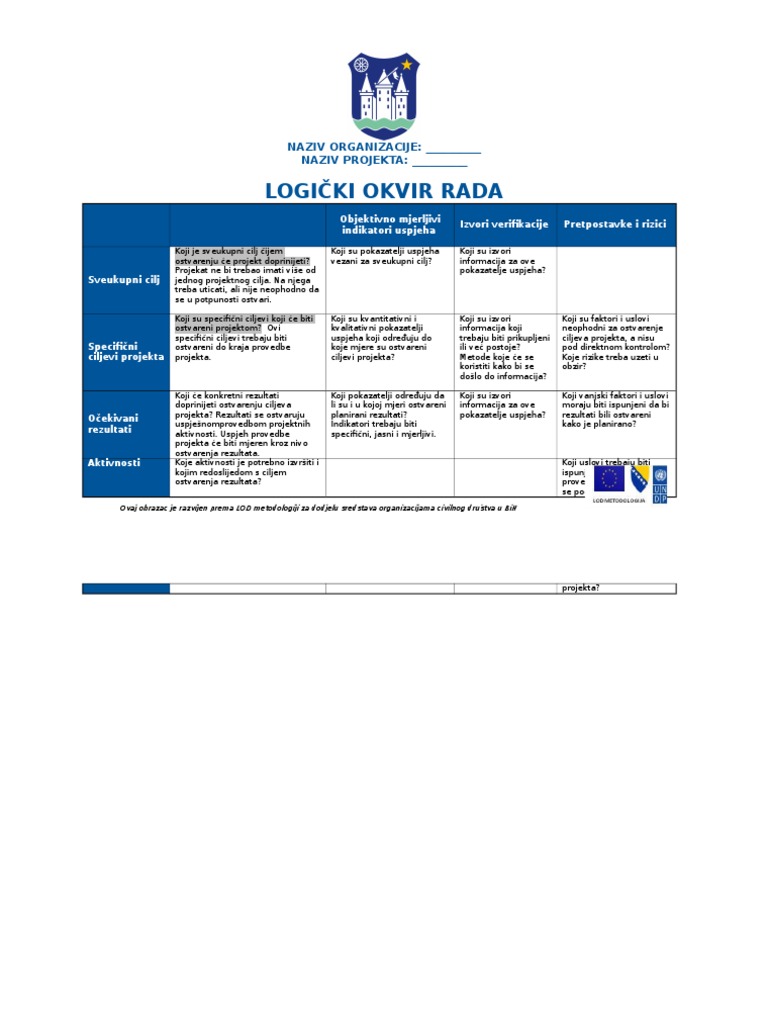 Logicki Okvir | PDF
